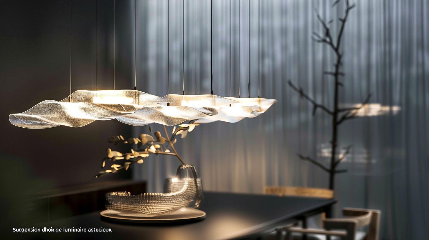 Suspension déportée : un choix de luminaire astucieux - Wild Net